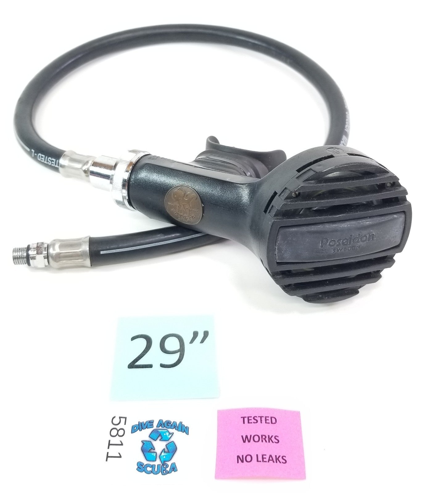 Poseidon Jetstream Primary or Octo 2nd Stage Regulator Scuba Dive Side ...