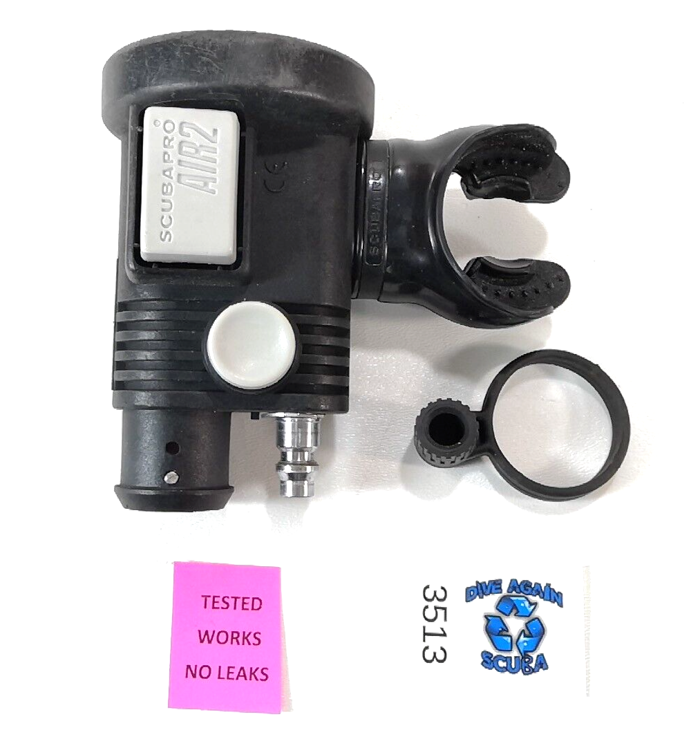 Scubapro 3rd Gen Air 2 Alternate Air Source Bc Bcd Octo Inflator Scuba